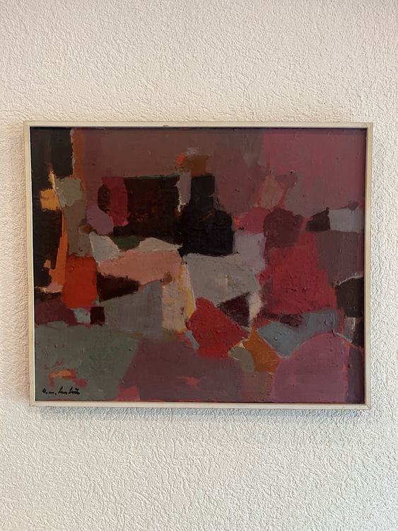 Tableau Huile sur Toile Signé | Kaufen auf Ricardo