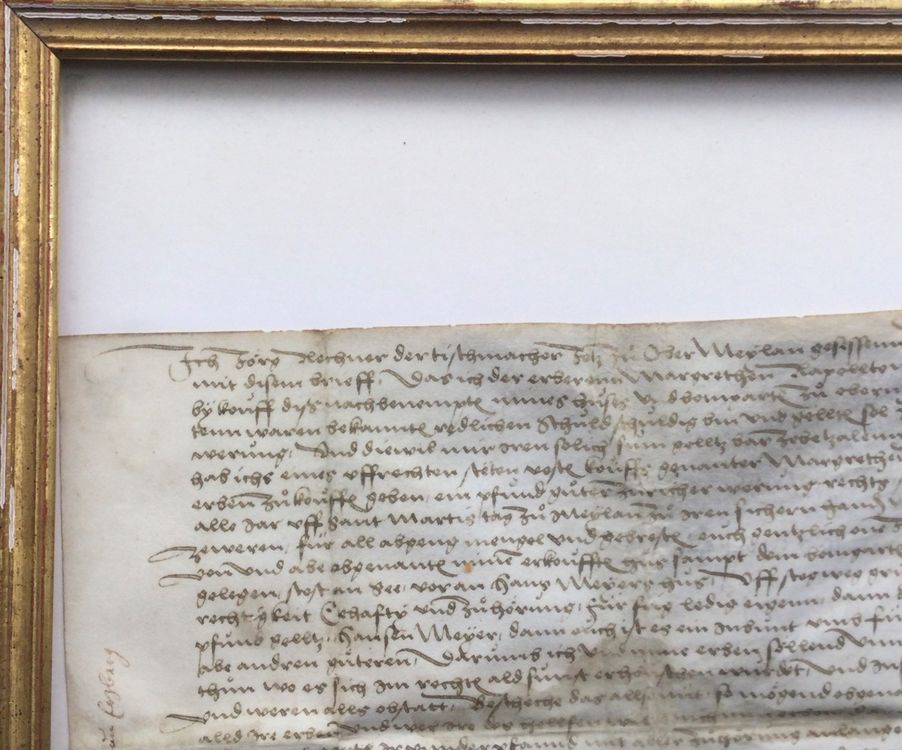 Antike Autograph mit Siegel Unl. Signiert Beschriftet (Gebraucht) in Root für CHF 105 – mit ...