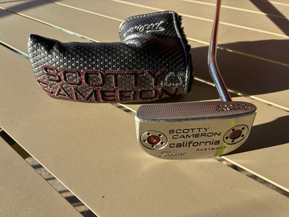SCOTTY CAMERON CALIFORNIA FASTBACK GOLF PUTTER W NEW GRIP 33 (Gebraucht ...