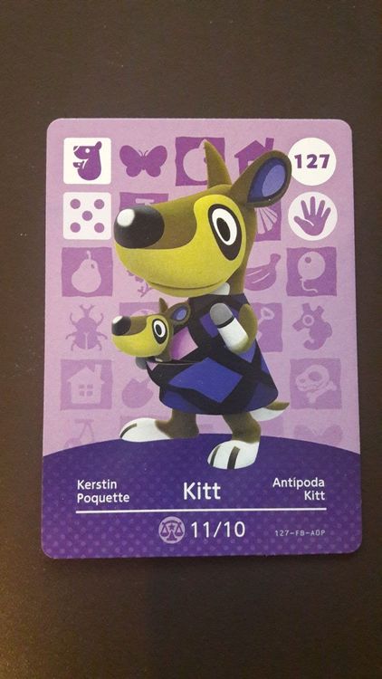 ACNL/NH Amiibo Karte - Nr. 127 Kerstin (Gebraucht) in Nänikon für CHF 6 ...