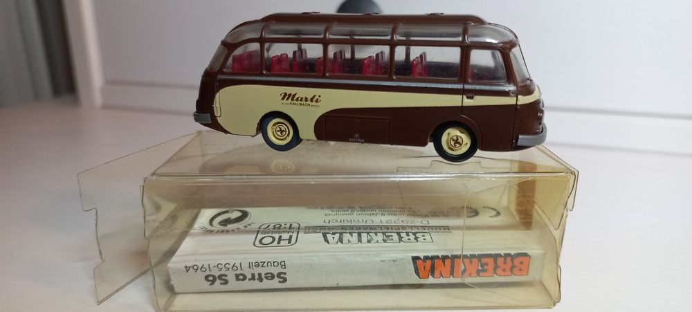 BREKINA H0 1:87 Bus / Panoramareisebus Setra S6 Marti (Gebraucht) in ...