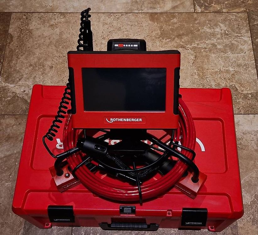 Caméra d'inspection des tuyaux et canalisations ROTHENBERGER (Gebraucht ...