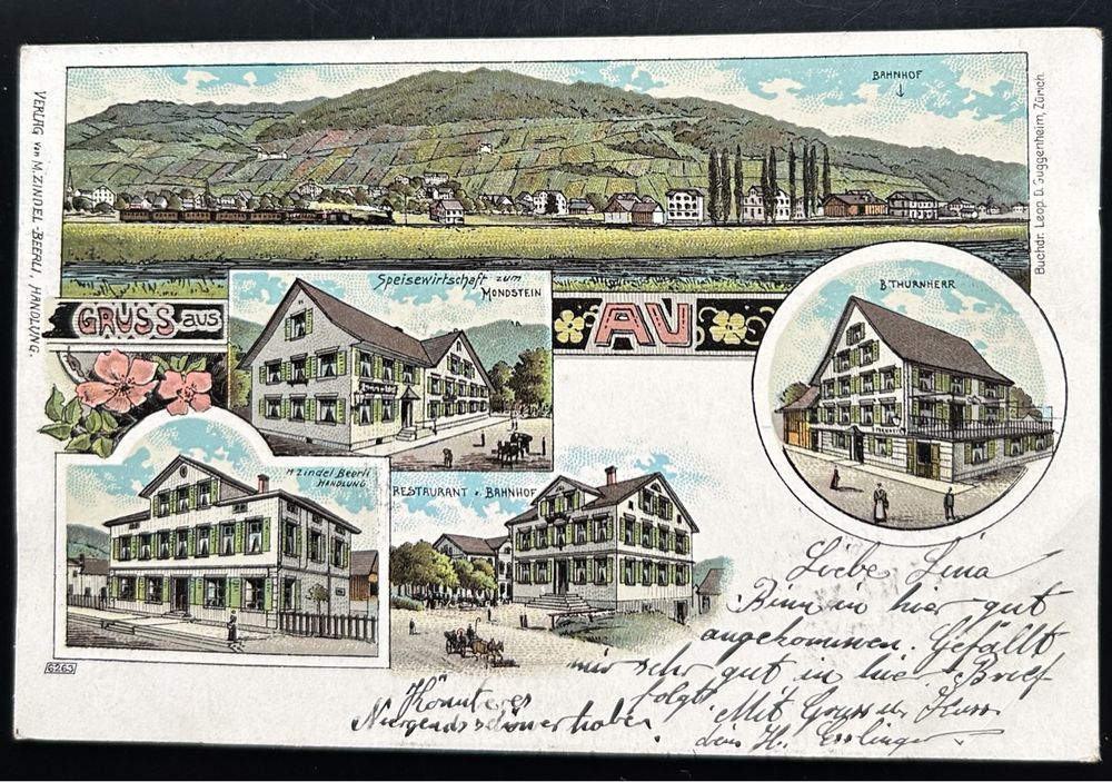 Gruss aus Au SG Litho | Kaufen auf Ricardo