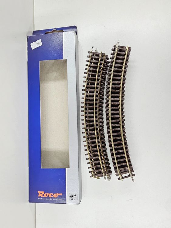 Roco 42423 12× Gebogenes Gleis | Kaufen auf Ricardo
