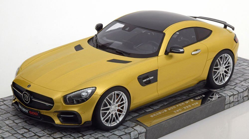 Mercedes Brabus 600 gold 1/18 PMA NEU lt (Neu und originalverpackt) in ...
