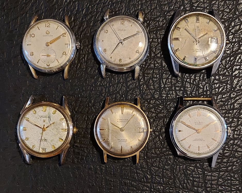 Lot mit 6 Uhren Certina, Zodiac, Onsa, Vinca, Condina, Wilbo | Kaufen ...