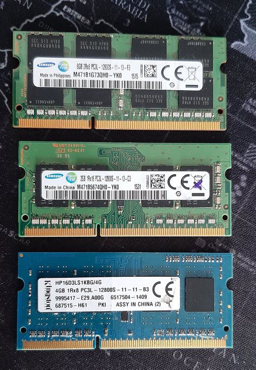 Ddr3 Ram 8 Gb 4 Gb 2 Gb Defekt Kaufen Auf Ricardo