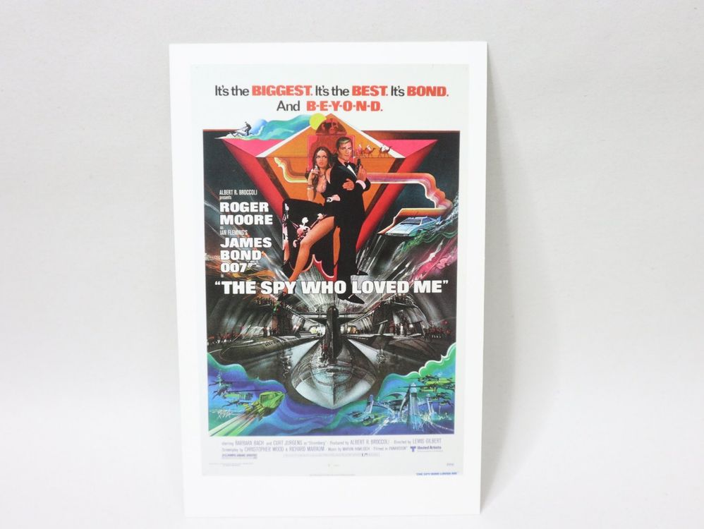 AK 007 James Bond US Poster The Spy Who Loved Me 1977 | Kaufen auf Ricardo