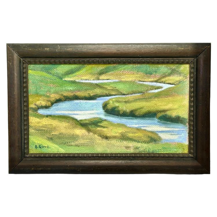 Peinture huile sur toile signée Alexandre GIROD (1889-1929) (Gebraucht) in Morges für CHF 60 ...