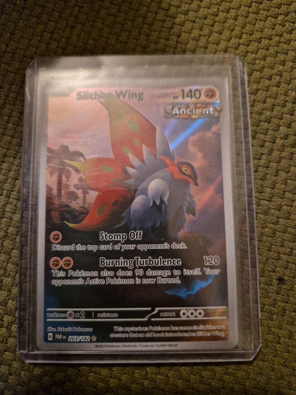 PAR 203 Paradoxal rift - Slither Wing (EN) Pokemon (Neu (gemäss ...