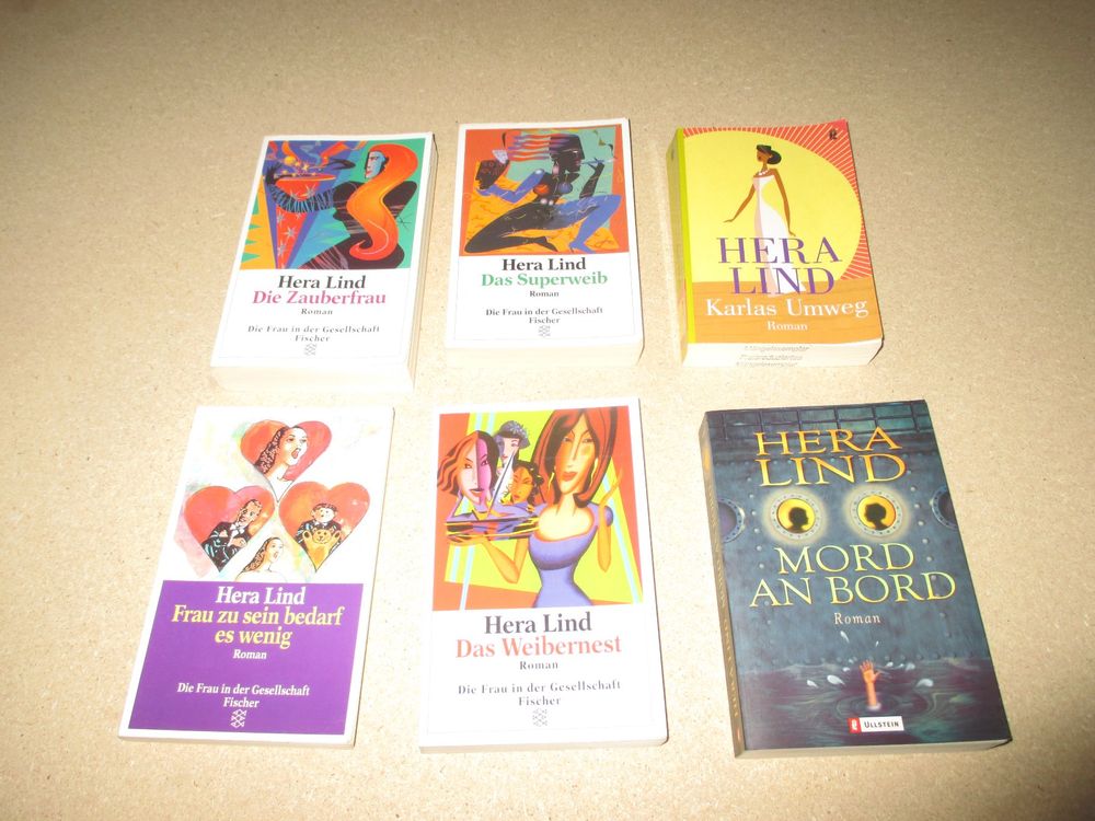 Hera Lind, sechs Bücher (Gebraucht) in für CHF 9.9 – mit Lieferung auf ...