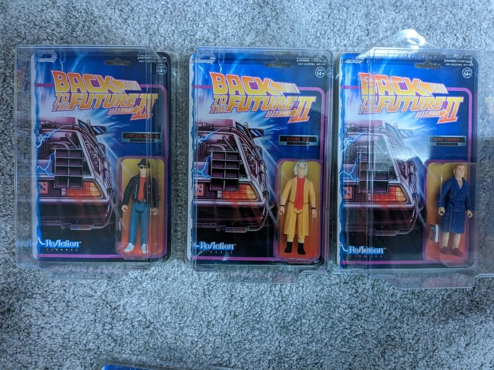 ReAction Back to the Future - Action Figure Full Collection (Neu und ...