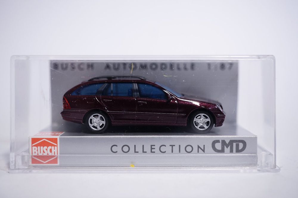 4œ Busch HO CMD Collection 49155 Mercedes C-Klasse rotmet (Gebraucht ...