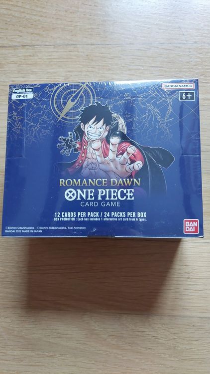 ONE PIECE OP01-Romance Dawn Display (Reprint) -EN- (Neu und originalverpackt) in Schmitten FR ...
