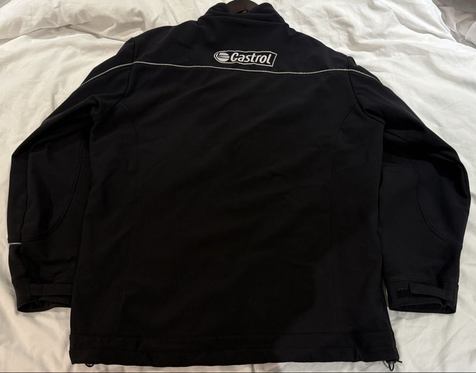 Vintage Original CASTROL Jacket Black Urban Gr. M (Neu (gemäss ...