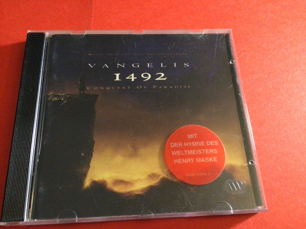 Vangelis 1492 CD Mit Hymne des Weltmeisters 1992 (Gebraucht) in ...