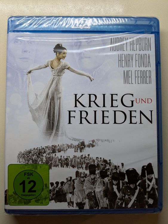 "Krieg und Frieden" mit Audrey Hepburn [Blu-ray/neu & OVP] (Neu und ...