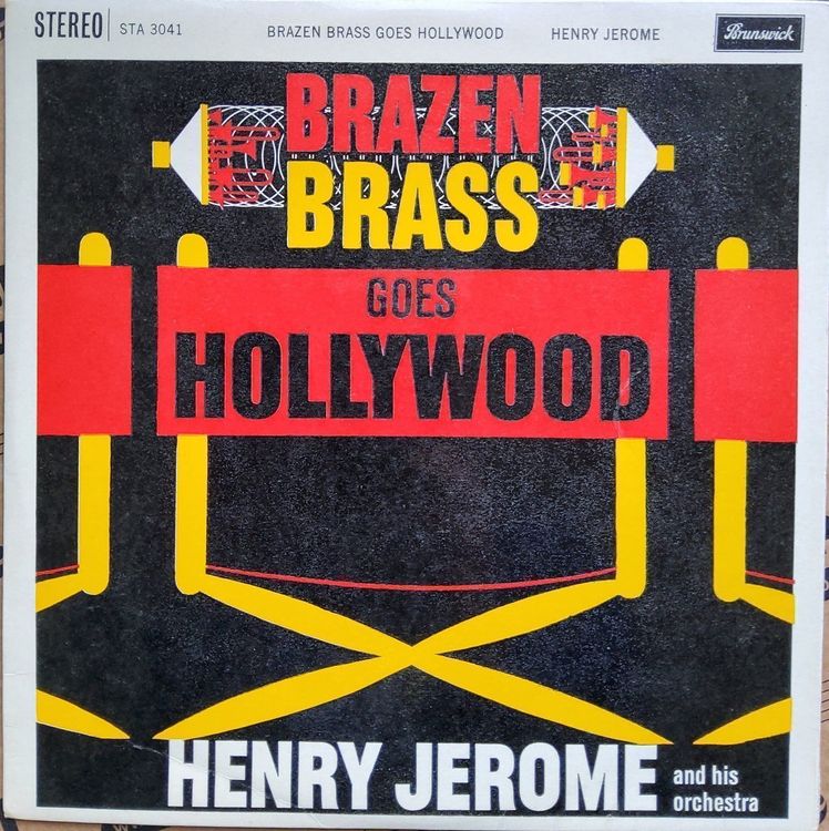 Henry Jerome And His Orchestra – Brazen Brass Goes Hollywood (Neu ...