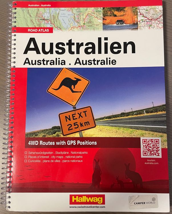 Road Atlas Australien (Gebraucht) in Jegenstorf für CHF 5 – mit Lieferung auf Ricardo kaufen