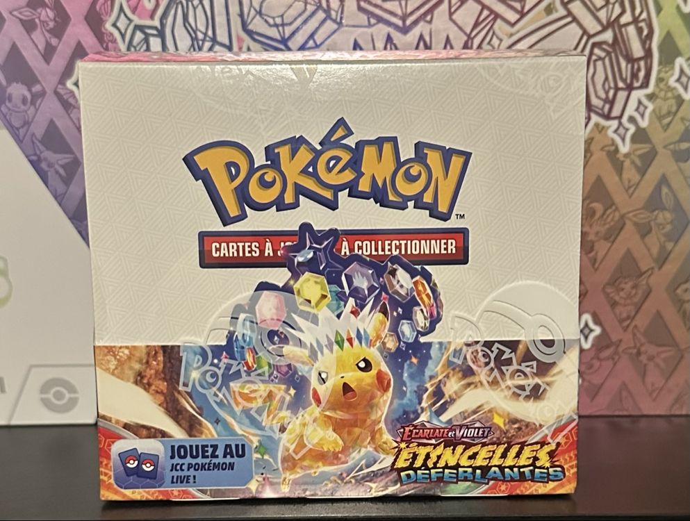 Pokémon Display Etincelles Déferlantes FR (Neu und originalverpackt) in ...