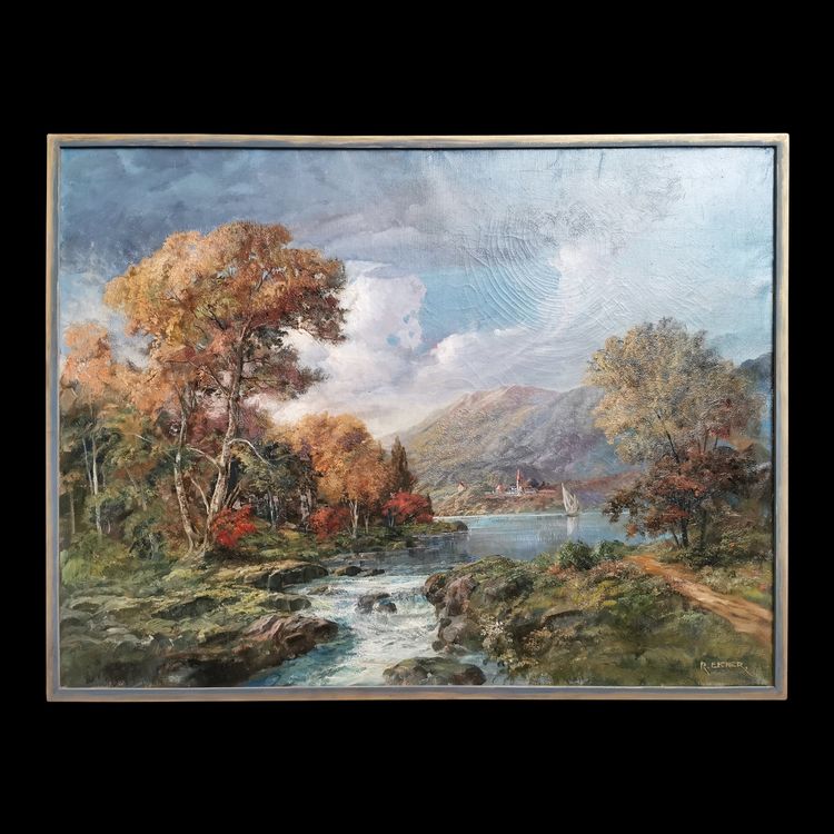 Landschafts Ölgemälde - Rudolph Eicher (Gebraucht) in Rieden AG für CHF ...