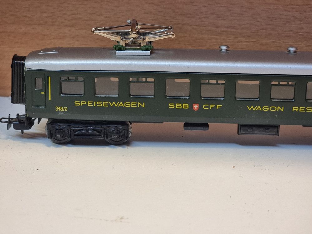 Märklin 348 SBB Speisewagen Blech OVP (Gebraucht) in Zürich für CHF 10 – mit Lieferung auf ...