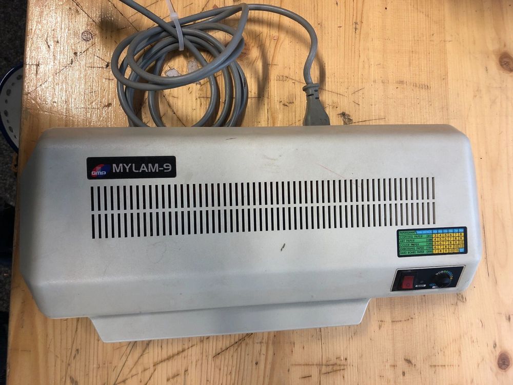 Robustes Laminier Gerät Mylam-9 (Gebraucht) in Rorschach für CHF 9 ...