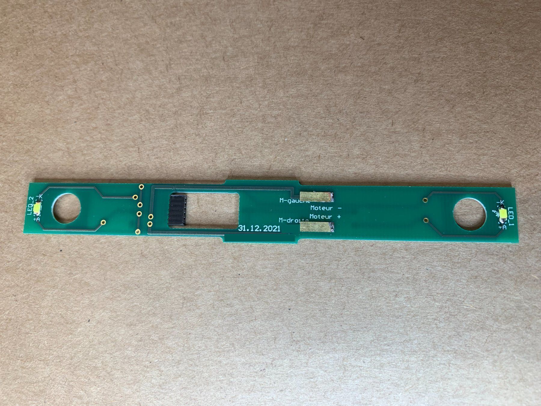 Arnold platine PCB fur Digital Elok RBe 4/4 Warmweiss Leds (Neuf avec ...