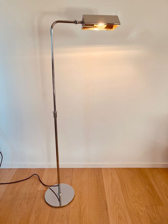 Design Chrom Stehlampe | Kaufen auf Ricardo