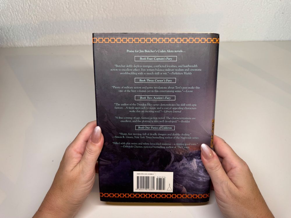 NOVEL: Jim Butcher, Princeps Fury, Book 5 of the codex alera (Gebraucht ...