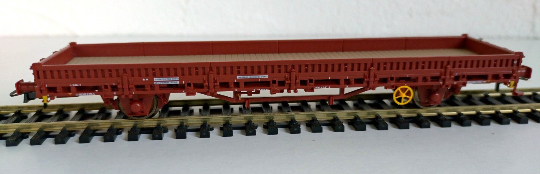 Roco 66779 SBB Niederbordwagen Ks, H0, DC, neu (Neu und ...