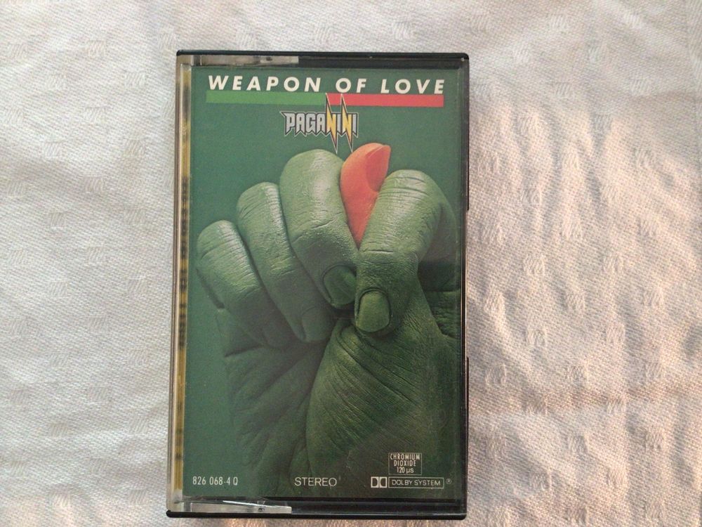 PAGANINI, Weapon of Love, MC, 1985 (Gebraucht) in Steinach für CHF 8 – mit Lieferung auf Ricardo ...