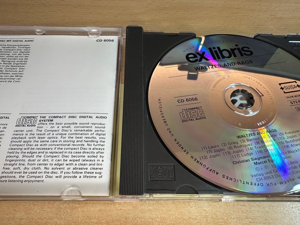 Z4 Christian Siegmann, Marcel Ege – Waltzes And Rags (Gebraucht) in ...