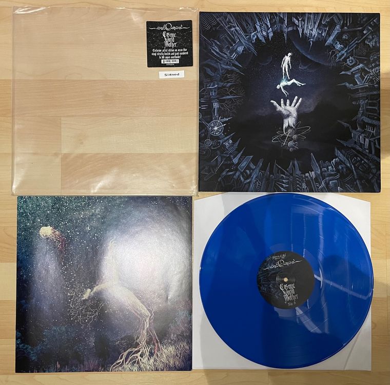..And Oceans Cosmic World Mother Blue Vinyl Signiert 036/300 | Kaufen ...