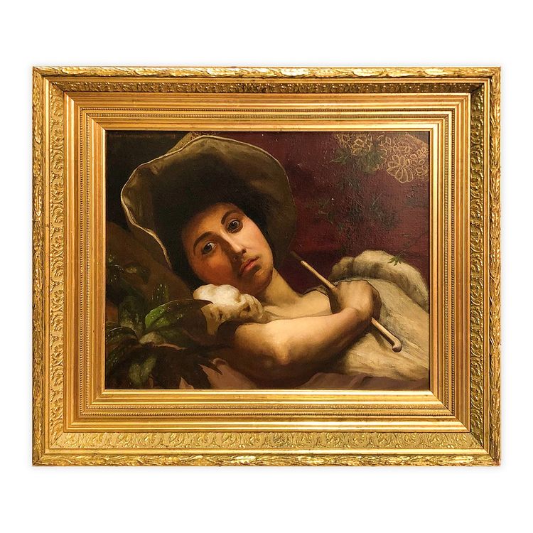 BEDINGFIELD Richard Thackeray, Porträt eines Jungen, 1893 (Gebraucht ...