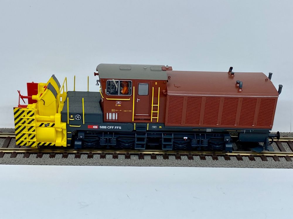 Roco 72800 (H0 GS) SBB Schneeschleuder Xrotm 96 „Beilhack“ (Neu (gemäss ...