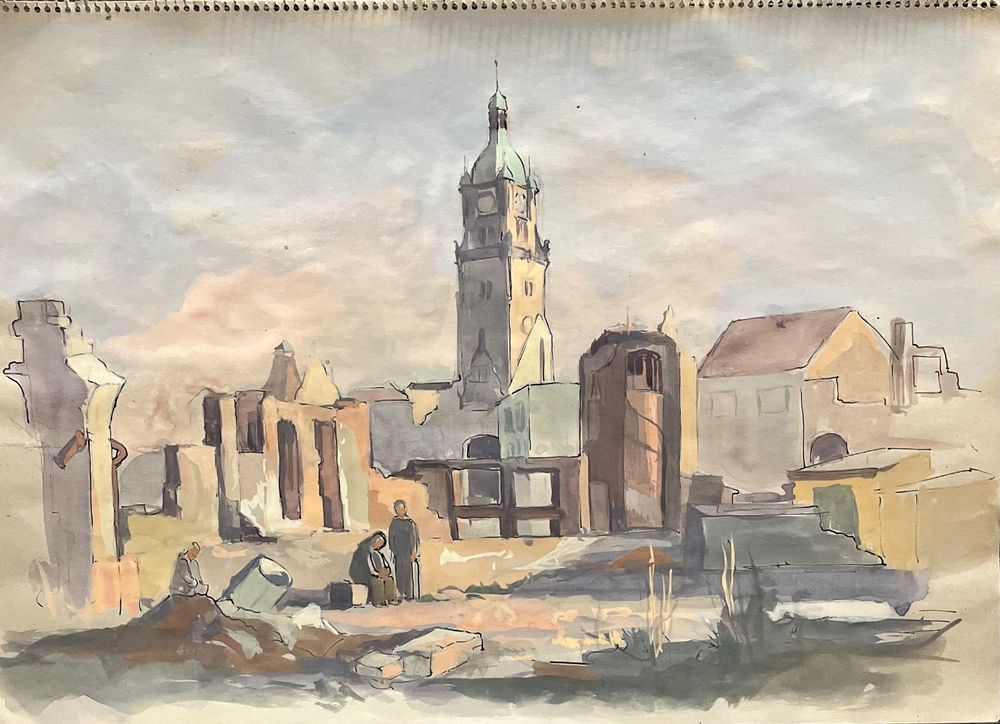 Renée Yolande Hauser (1919-2008) Aquarell (Gebraucht) in Hochdorf für ...