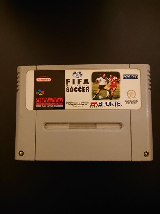 Super Nintendo SNES - Fifa International Soccer - UKV Modul (Gebraucht ...