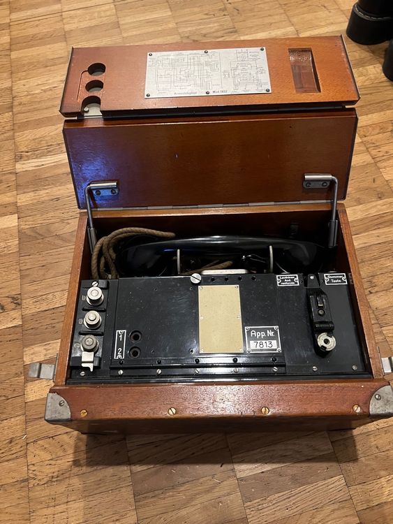 Téléphone Ancien 1932 Téléphone Militaire De Campagne Kaufen Auf