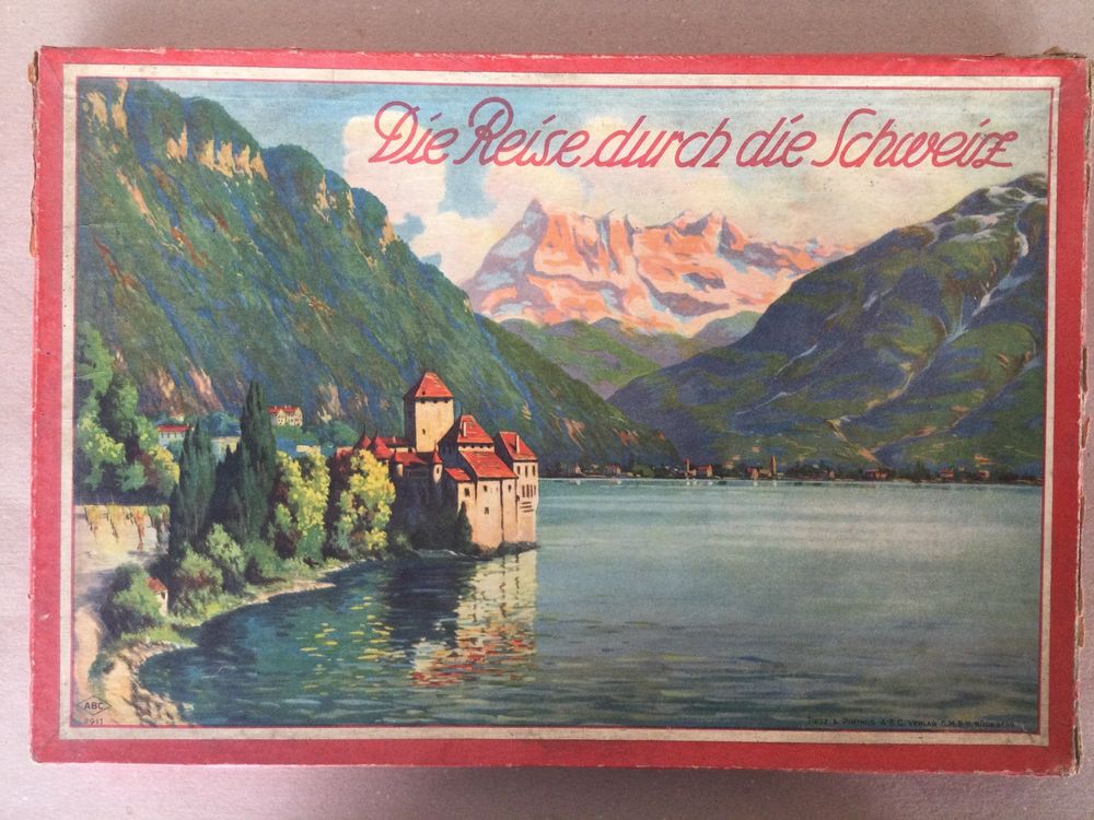 Gesellschaftsspiel „Die Reise durch die Schweiz“ Verlag ABC (Gebraucht) in Wisen SO für CHF 31 ...