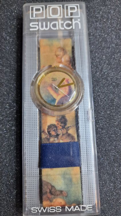 1992 POP Swatch Watch Putti PWK168 by Vivienne Westwood 47mm (Neu und originalverpackt) in ...