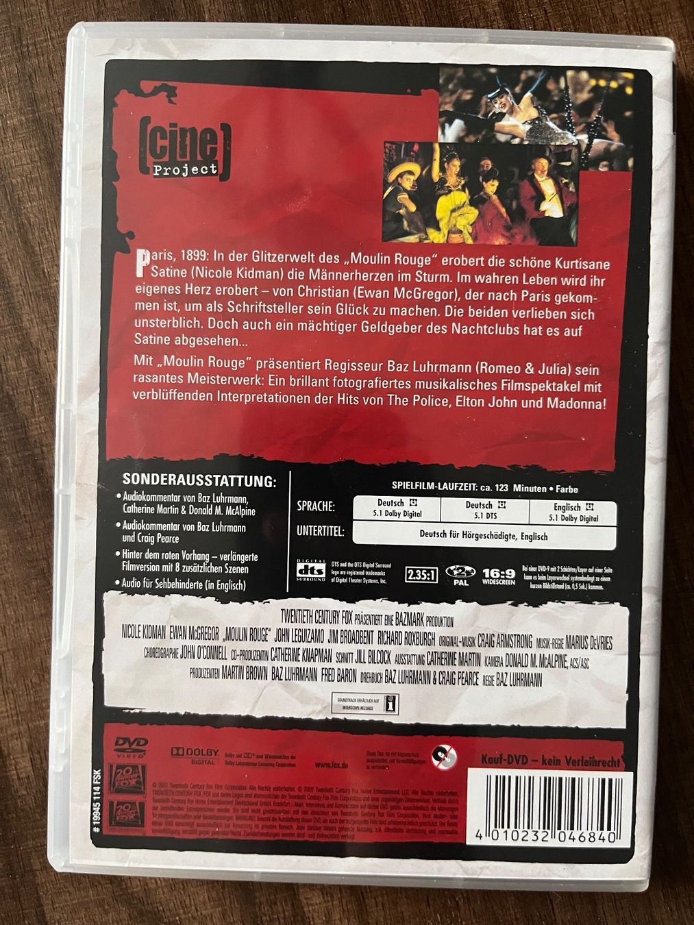 Moulin Rouge (2001) DVD 📀 (Neu (gemäss Beschreibung)) in Sierre für CHF 6.95 – mit Lieferung auf ...