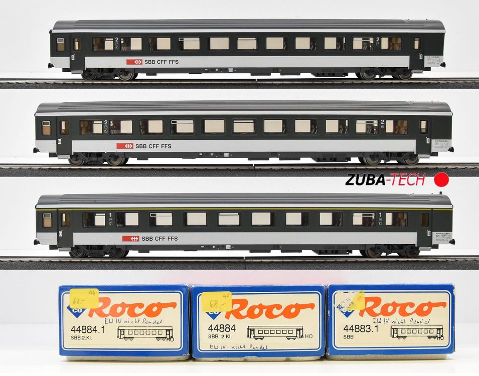Roco 3x EW IV Personenwagen SBB H0 GS mit OVP | Kaufen auf Ricardo