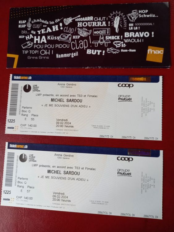 Concert Michel Sardou | Kaufen auf Ricardo