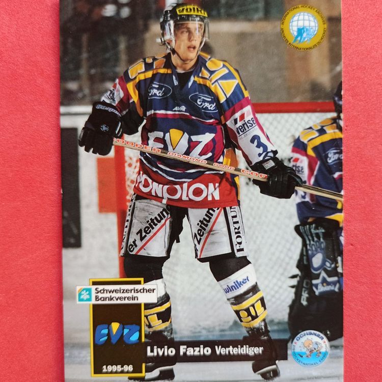 Livio Fazio - EV ZUG - 1995/96 (Gebraucht) in Dübendorf für CHF 2.9 ...