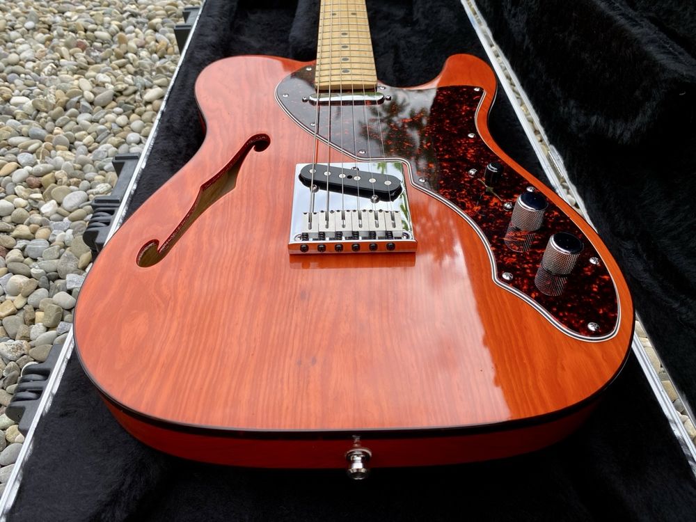 Fender American '90s Thinline Telecaster Sunset Orange MN (Gebraucht ...