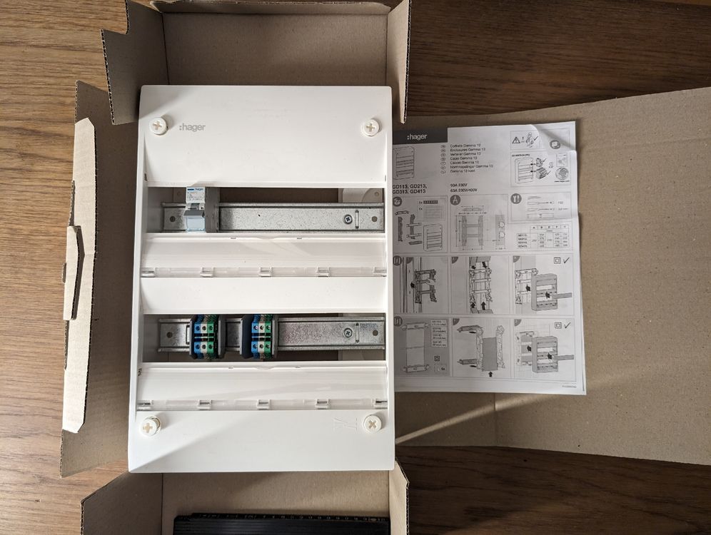 AP Verteiler 2-reihig 26 Module GD26G (Neu und originalverpackt) in ...