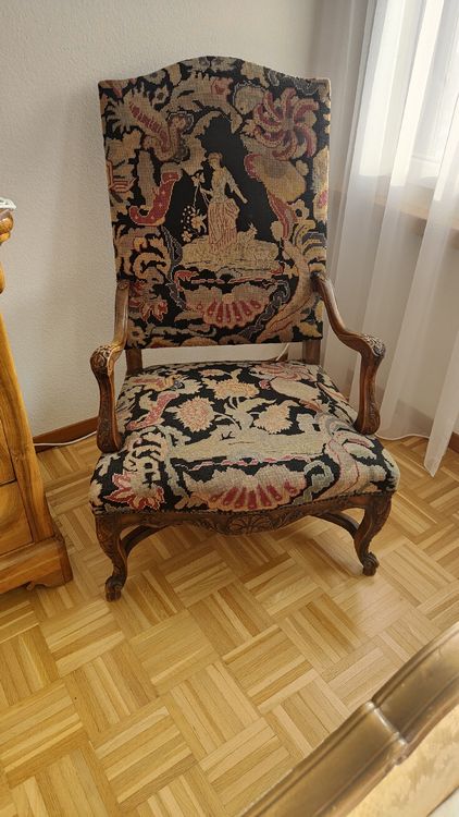 Gobelin Sessel | Kaufen auf Ricardo