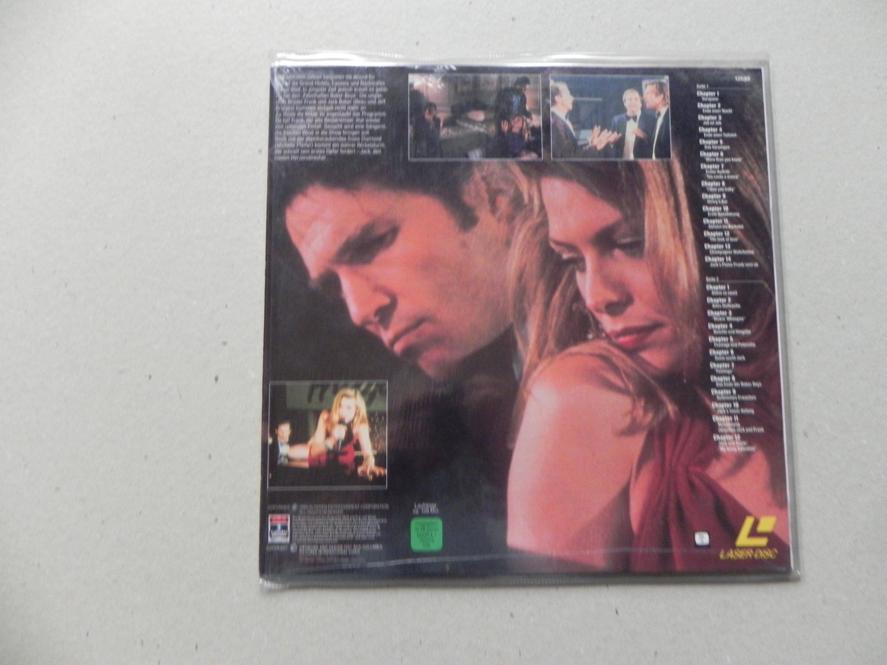 Pal Laserdisc Film Fabelhaften Baker Boys Pfeiffer & Bridges (Neu und ...