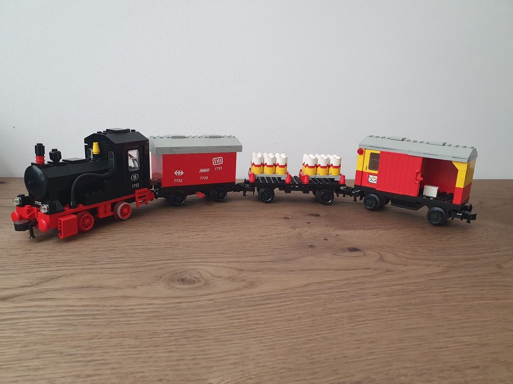 Lego 7722 + 7813 + 7864 + 7865 Eisenbahn Set mit 12V Motor (Gebraucht ...
